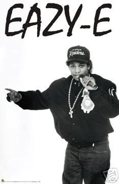Easy E Poster Easy Eazy-e Eazye - NEW HIP HOP 24x36 – Poster Merchant